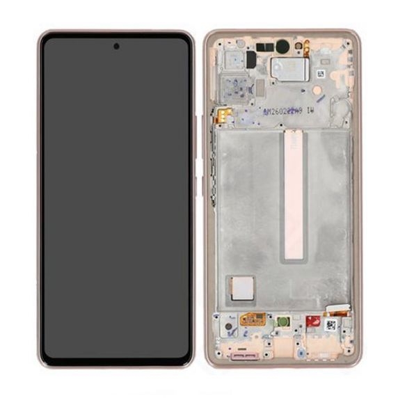 Samsung Galaxy A53 5G (SM-A536B) LCD Skærm med Display Original - Peach ...