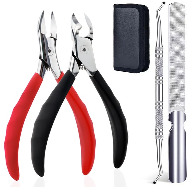 Profesjonell robust negleklipper - 4 deler | CDON