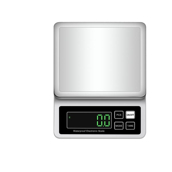 Elektroninen ladattava vaaka 10kg/0.1g | CDON
