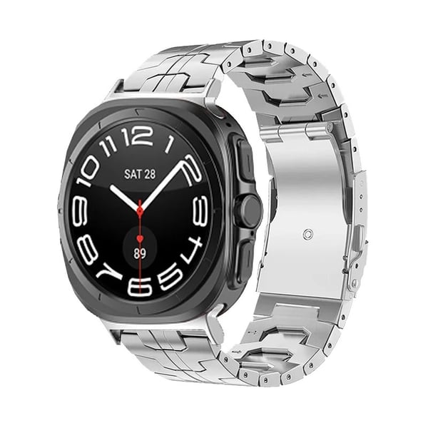 Iron Man Edition Titanium klockarmband för Samsung Galaxy Watch 7 Ultra ...