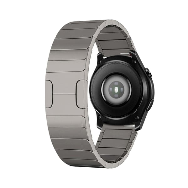 Genuint titanarmband för klockor - 22 mm med originallås Grey | CDON