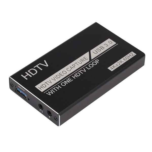 USB3.0 Video Capture Card 4K HDMI 60fps - Perfekt for streaming, opptak ...