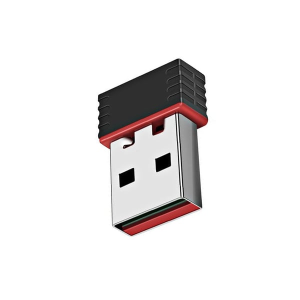 150 Mbps Mini Trådløs USB-adapter - Plug and Play WiFi-dongle til pc'er ...