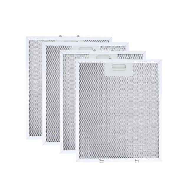 4-pack filter för köksfläkt kompatibelt med Whirlpool, Ikea, Jenn Air ...