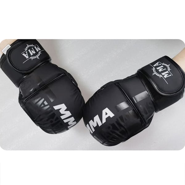 Halvfinger Boxhandskar - MMA Sparring, Slagsäck och Kickboxning Träning ...