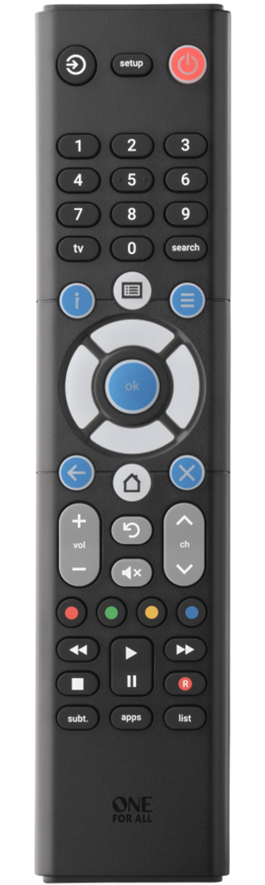 One For All TV Replacement Remotes URC1211 fjärrkontroll IR trådlös ...