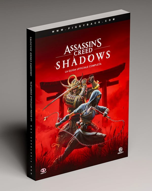 Piggyback Assassin’s Creed Shadows böcker Instruktioner för spel/leksak ...