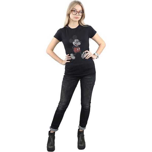 Disney Dam/Dam Walking Musse Pigg T-shirt i bomull | CDON