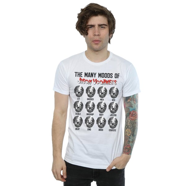 Fredag den 13:e Herr T-shirt \"The Many Moods Of Jason Voorhees\" | CDON