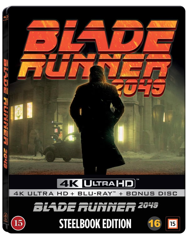 Blade Runner 2049 (4K UHD + 2 Blu-ray / Limited Steelbook) | CDON