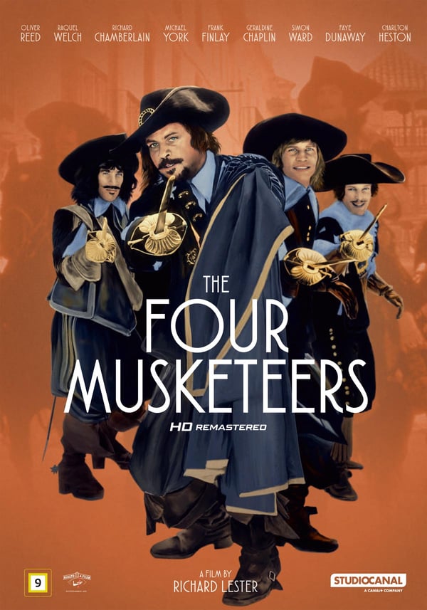 De fire musketerer (1974) (DVD) | CDON