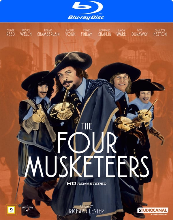 De fire musketerer (1974) (Blu-ray / Restored Edition) | CDON