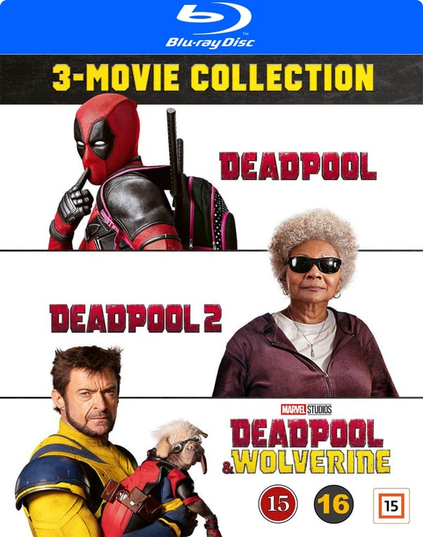 Deadpool: 3-Movie collection (3 Blu-ray) | CDON
