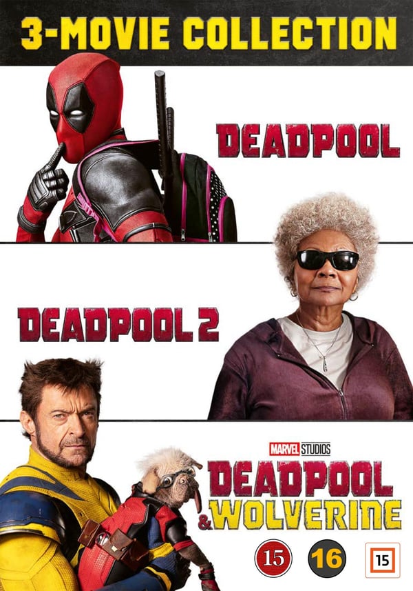 Deadpool: 3 Movie Collection (3 DVD) | CDON