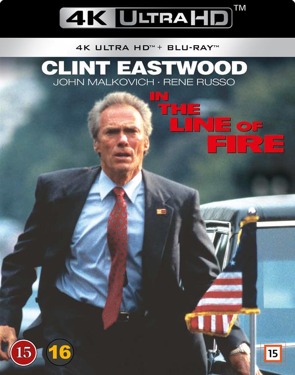 Clint Eastwood: Tulilinjalla / In the Line of Fire (4K UHD + Blu-ray ...