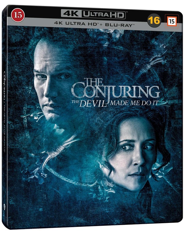 The Conjuring 3: The Devil Made Me Do It (4K UHD + Blu-ray / Steelbook ...