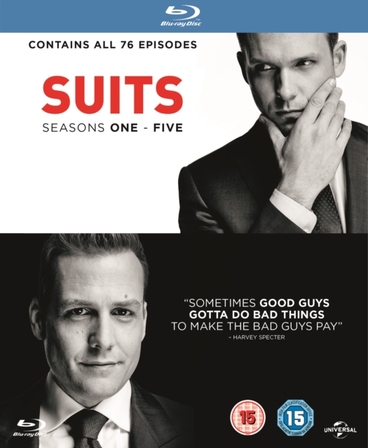 Suits: Seasons One - Five (19 Blu-ray) | CDON