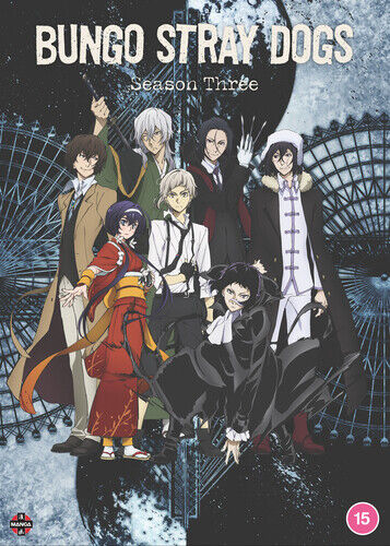Bungo Stray Dogs: Season 3 DVD (2021) Takuya Igarashi Cert 15 2 Discs ...