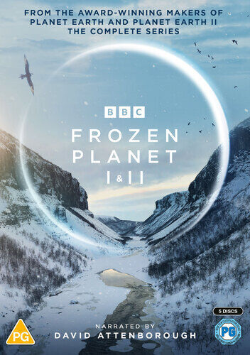 Frozen Planet I & II DVD (2022) Mark Brownlow Cert PG 5 Discs Region 2 ...