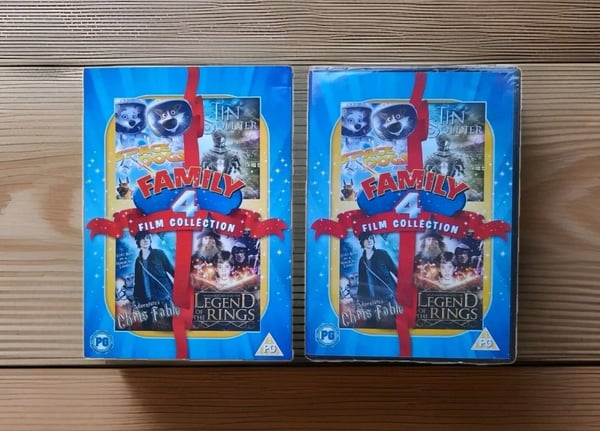 4 Film Sett: Tin Soldier / Space Dogs / Chris Fable / Legend Of The ...