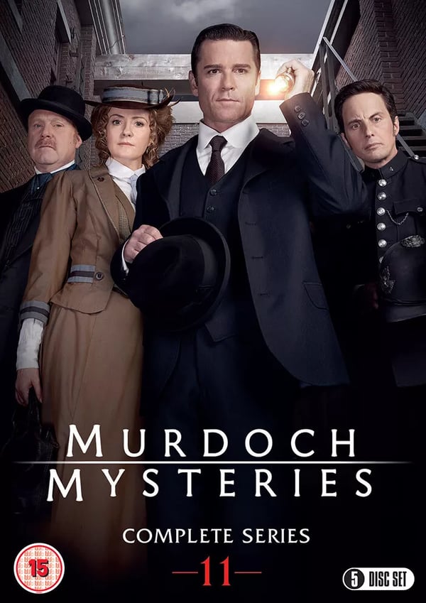 Murdoch Mysteries: Komplett Säsong 11 [15] DVD Box Set | CDON