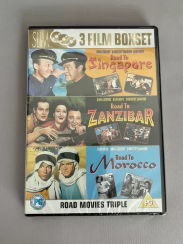 ROAD TO SINGAPORE/ZANZIBAR/OROCCO 3-DISC DVD GENUINE Region 2 Brand New ...