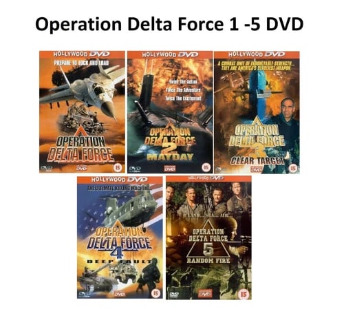 OPERATION DELTA FORCE COMPLETE 1-5 MOVIE COLLECTION DVD Film R2 Region ...
