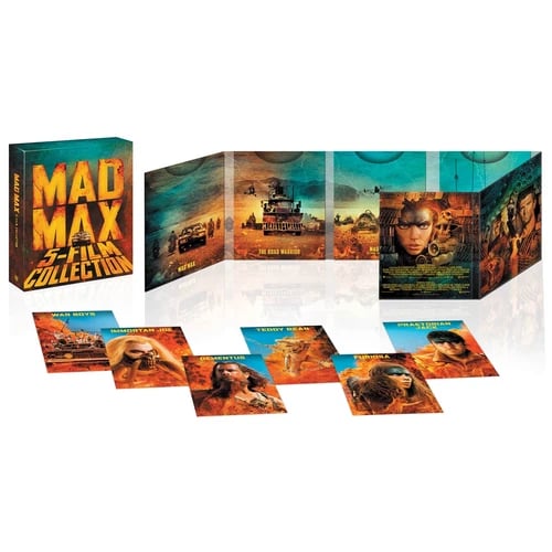 Mad Max: Limited Edition 5-Film Collection [18] 4K UHD Box Set Region 2 ...