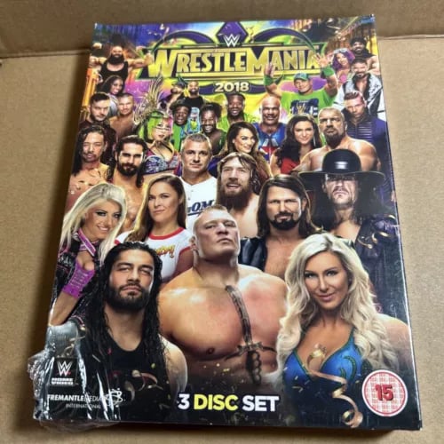 WWE Wrestlemania 34 DVD 2018 Region 2 Brand New | CDON