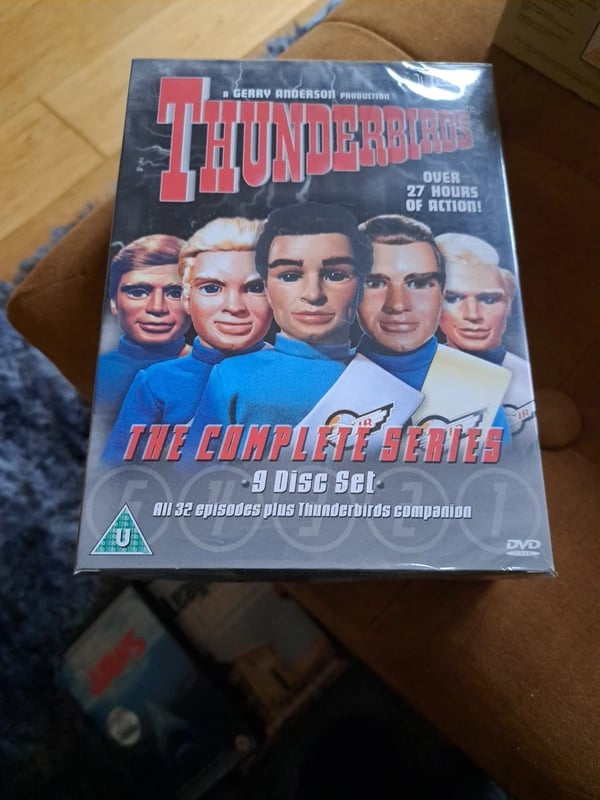 Thunderbirds The Complete Collection 9 Disc DVD Alan Patillo, Saunders ...