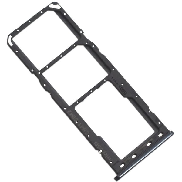 Replacement BAQ Dual SIM Micro SD Card Tray Black For Samsung Galaxy ...
