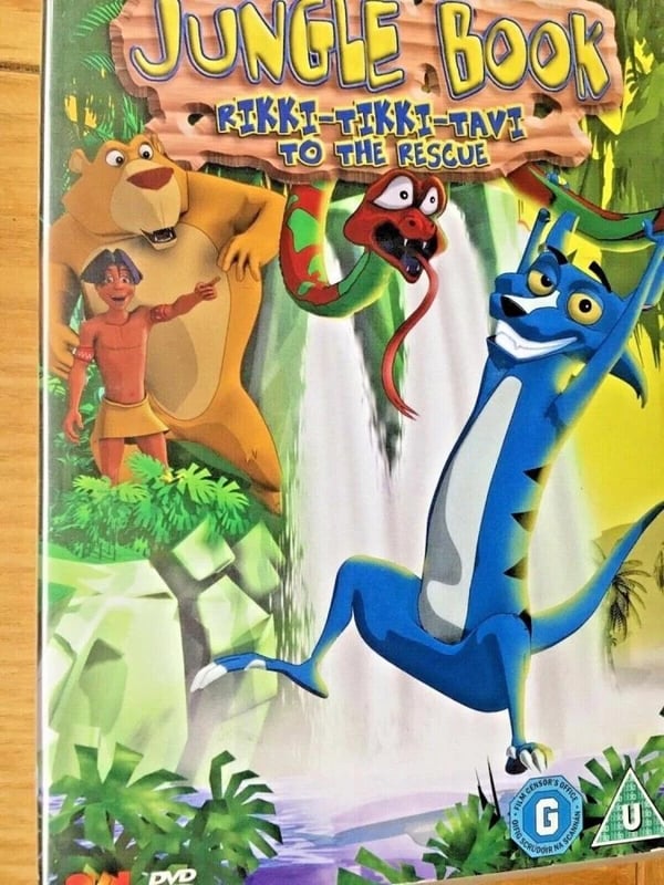 The Jungle Book Rikki Tikki Tavi to the Rescue DVD Brand New | CDON