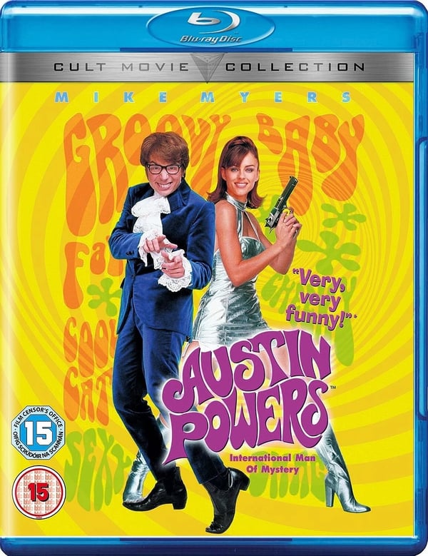 Austin Powers - International Man of Mystery Blu-Ray/DVD | CDON
