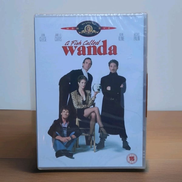 A Fish Called Wanda DVD - John Cleese, Kevin Kline 1988 Comedy - Brand ...