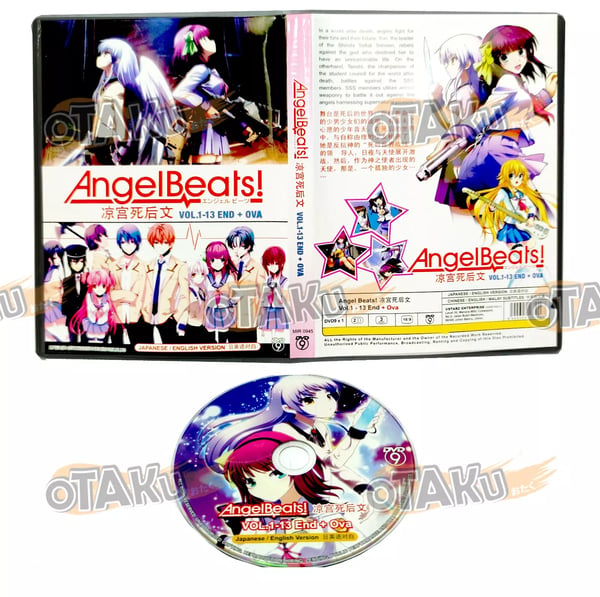 ANGEL BEATS - ANIME TV SERIES DVD BOX SET (1-13 EPS+OVA) (ENG DUB ...