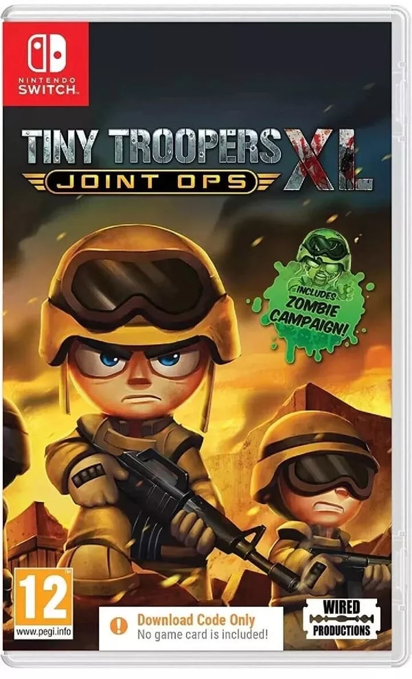 Tiny Troopers Joint Ops XL (Code in Box) Nintendo Switch Game Brand New ...