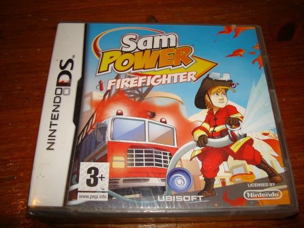 SAM POWER FIREFIGHTER Nintendo DS Game Brand New | CDON