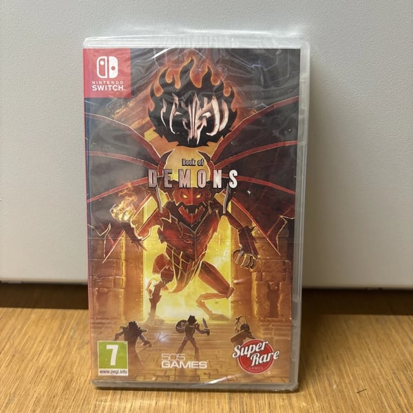 Nintendo Switch Book Of Demons Super Games #64 Brand New | CDON