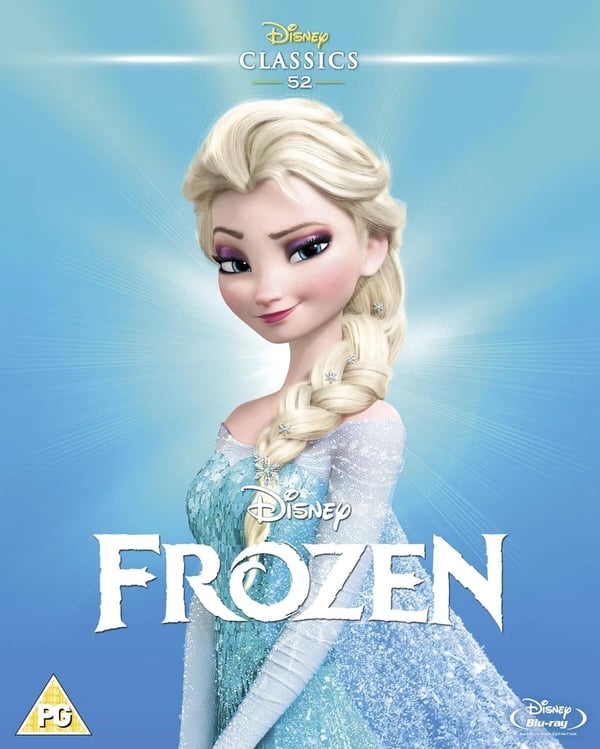 FROZEN BLU RAY DISNEY ANIMATED CARTOON MOVIE FILM R2 Brand New | CDON