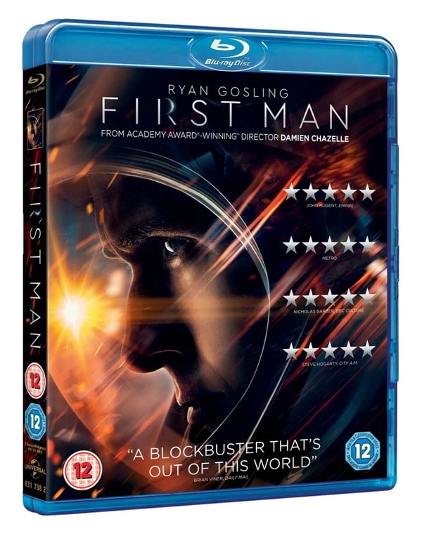 First Man (2018) Bluray + Bonus Features [A,B,C] Brand New | CDON