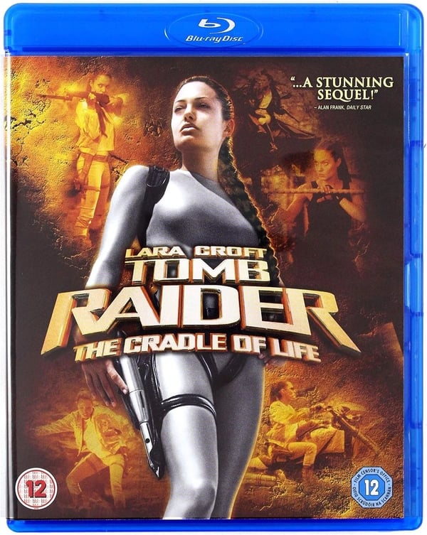 LARA CROFT PART 2 TOMB RAIDER Blu Ray Movie Film Angelina Jolie Brand ...