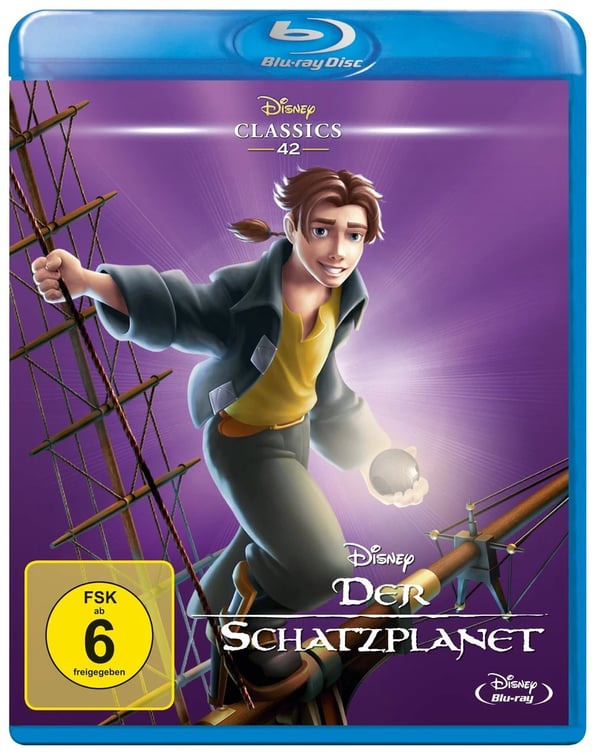 Der Schatzplanet Disney Classics 42 (Bluray) Ron Clements John Musker ...