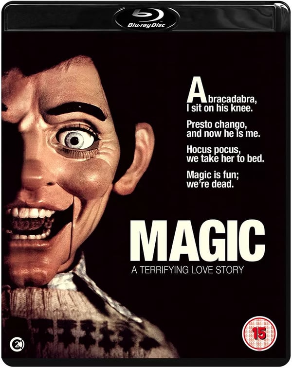 Magic 1978 Blu Ray ! Ventriloquist Doll Anthony Hopkins Brand New | CDON