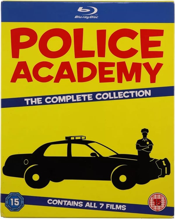 POLICE ACADEMY 17 BLU RAY COMPLETE MOVIE COLLECTION PART 1234567 BOX ...