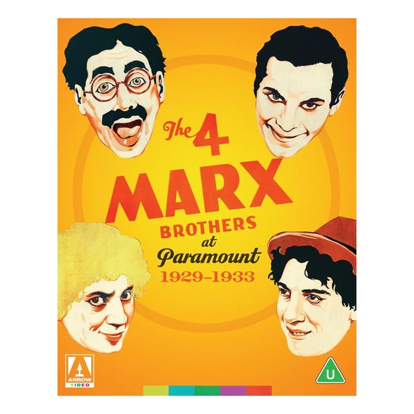 The 4 Marx Brothers at Paramount: 19291933 [U] Bluray Box Set Brand New ...