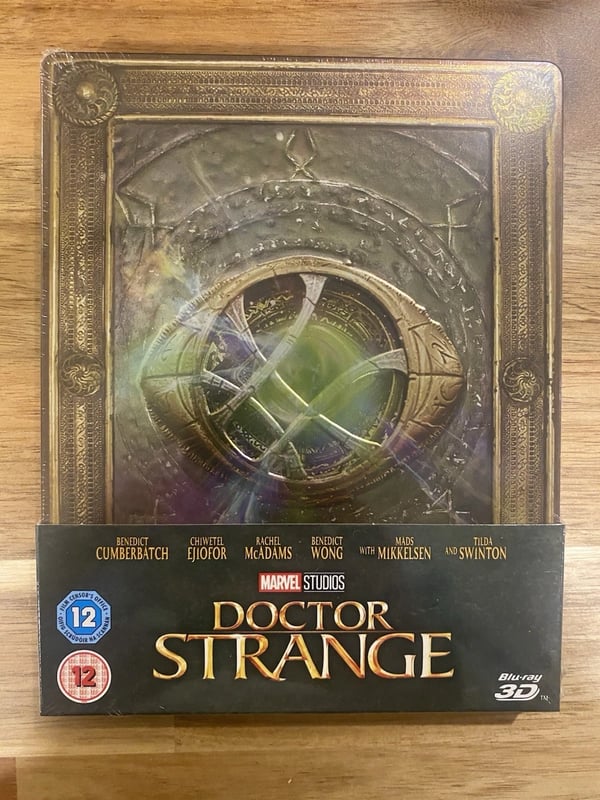 Doctor Strange 3D (& 2D Disc) Zavvi Exclusive Limited Steelbook Brand ...
