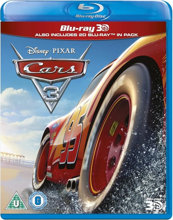 CARS PART 3 2D+3D Bluray Disney Pixar Animation THIRD 3RD Movie Film R2 ...