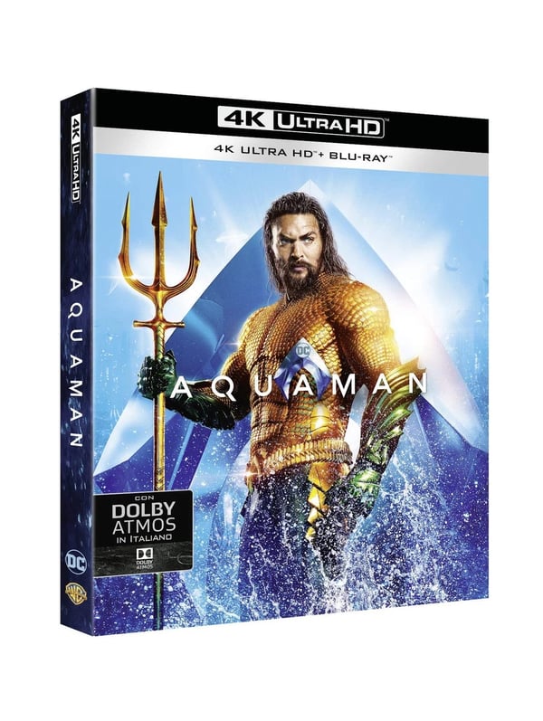 Aquaman (4K Ultra HD+BluRay) (4K UHD Bluray) Jason Momoa Amber Heard ...