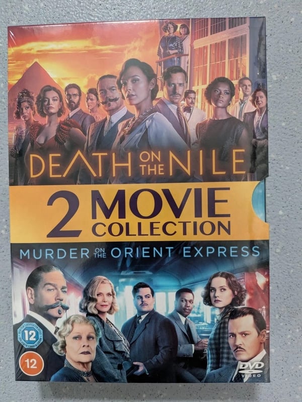 Murder On the Orient Express/Death On the Nile 2 Movie Collection DVD ...