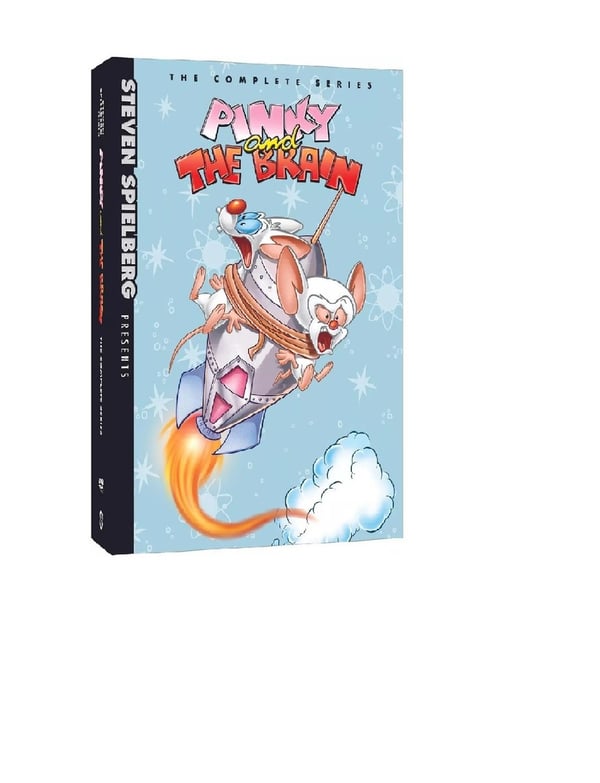 Steven Spielberg Season 1-4 Pinky And The Brain Animation Series 12D ...
